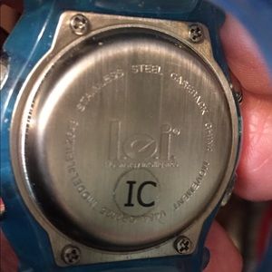 lei | Accessories | Blue Lei Watch With Plastic Band | Poshmark